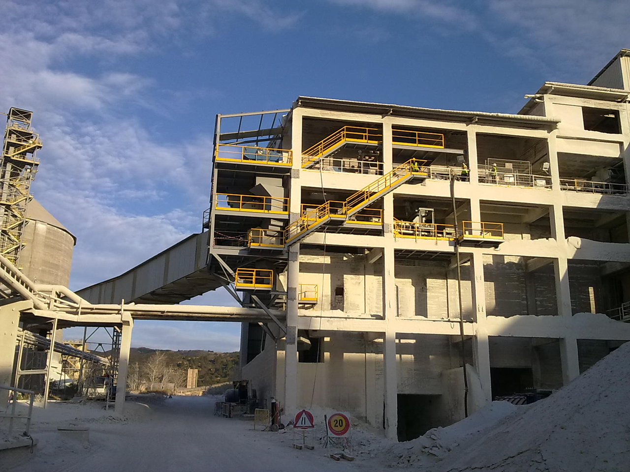 White Clinker Silo – PRÓSPER INGENIEROS – NÓVETOS